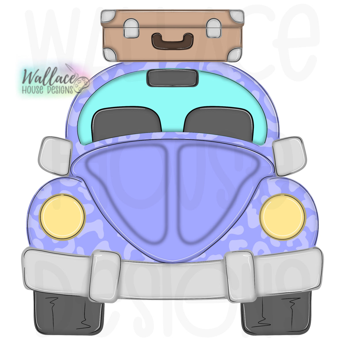 Vintage Car Travel Printable Template – wallacehousedesigns