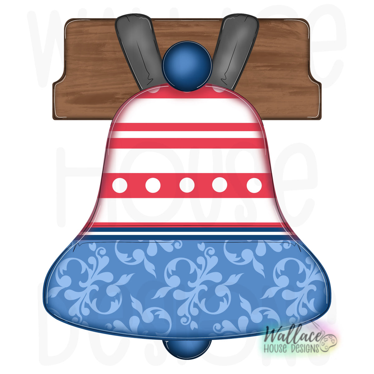 Liberty Bell Printable Template – wallacehousedesigns