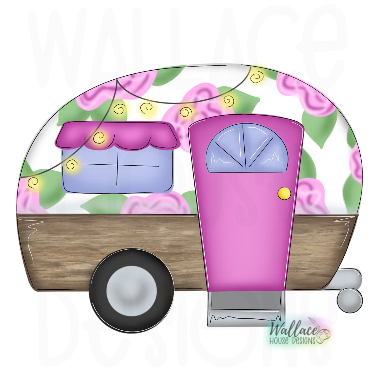 Camper Printable Template – wallacehousedesigns